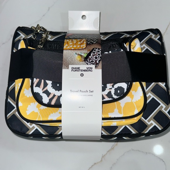 Diane Von Furstenberg | Bags | Dvf X Target 3 Piece Pouchette | Poshmark